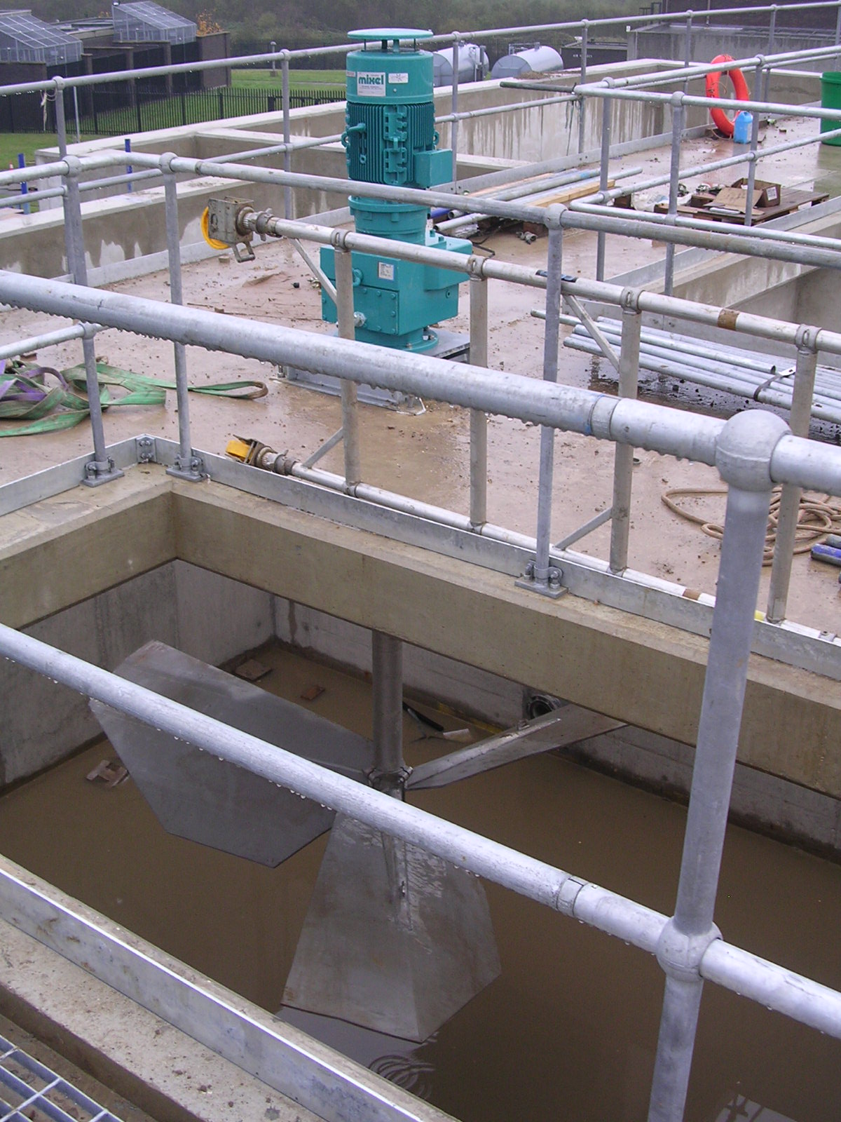 HYDROMIX - FLOCMIX - vertical, simple and strongly built mixer