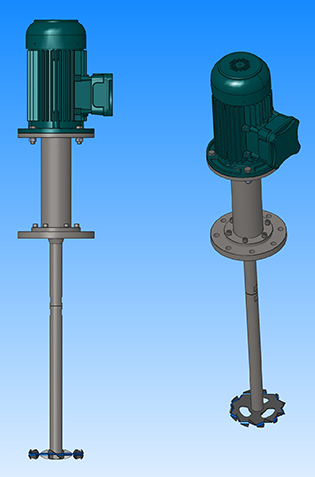 Rapid mix : industrial high speed agitator